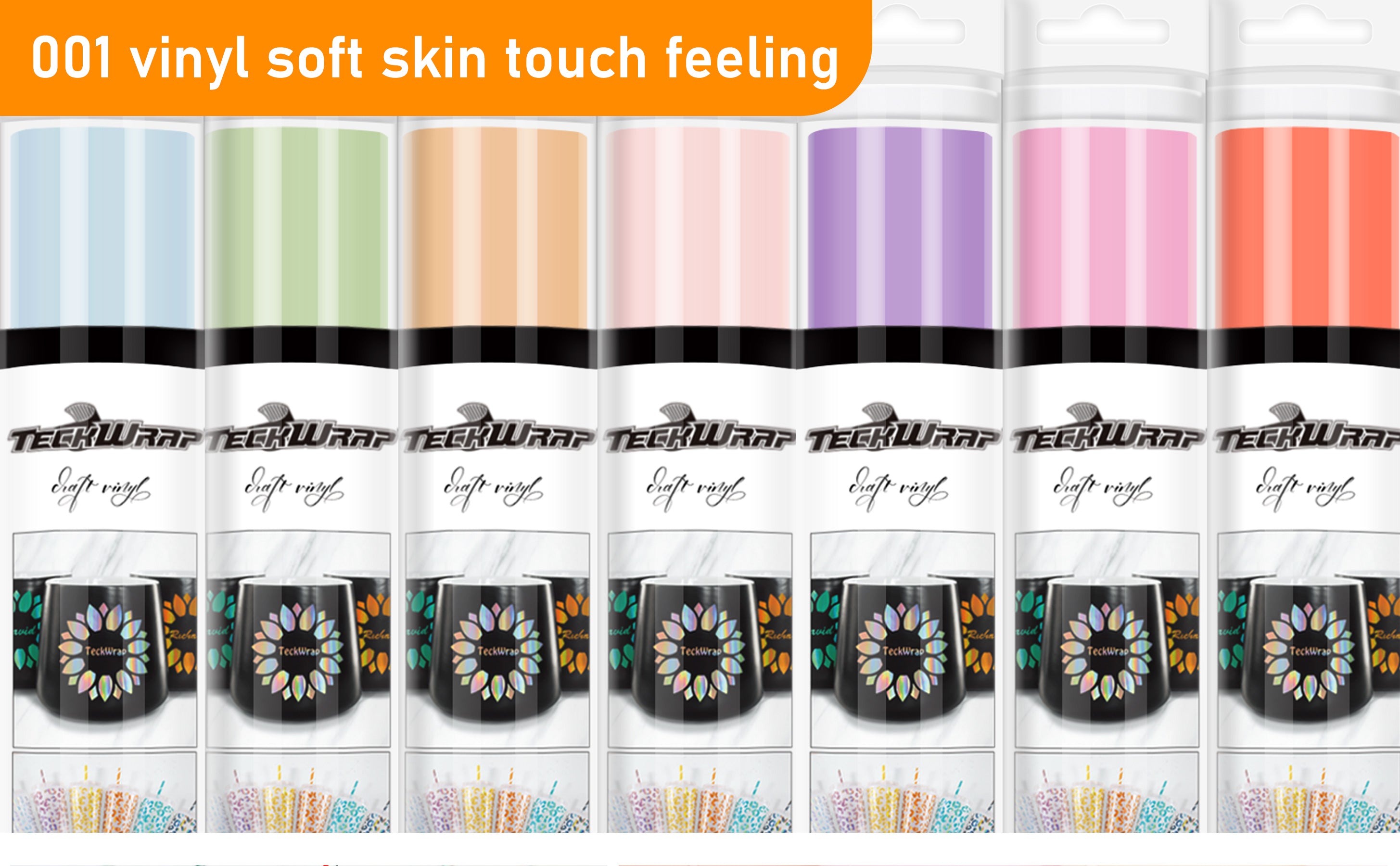 TeckWrap 001M series craft vinyl (matte) – Liquid Fantasy