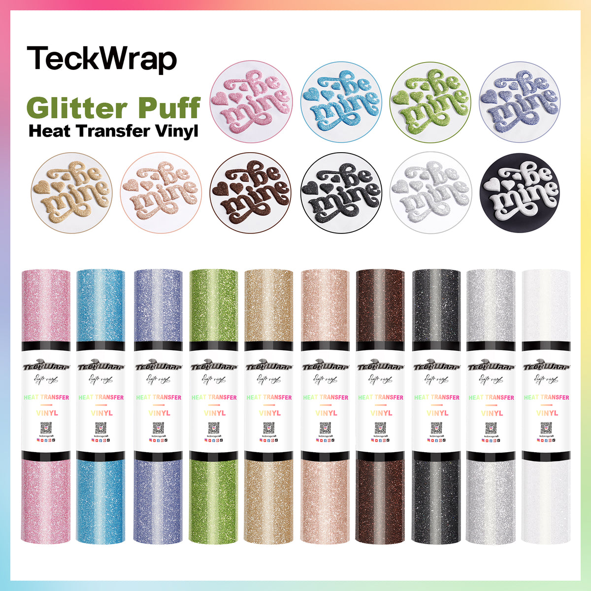 TeckWrap HTV puff vinyl – Liquid Fantasy