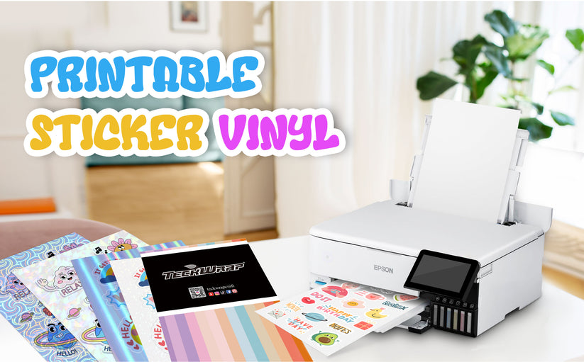 TeckWrap beginner packs for printable sticker vinyl (3 options ...